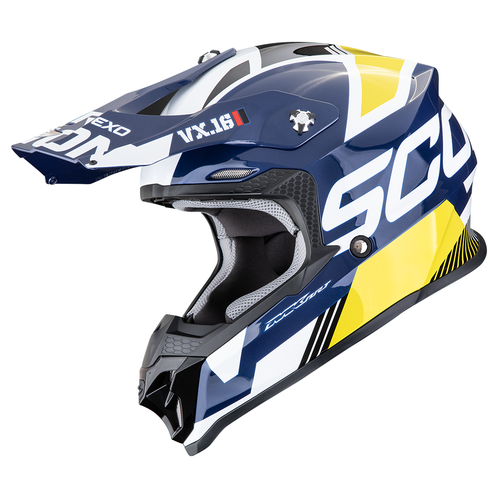 Scorpion VX-16 Evo Air Off-Road Helmet Black | Motocross & Desert ...