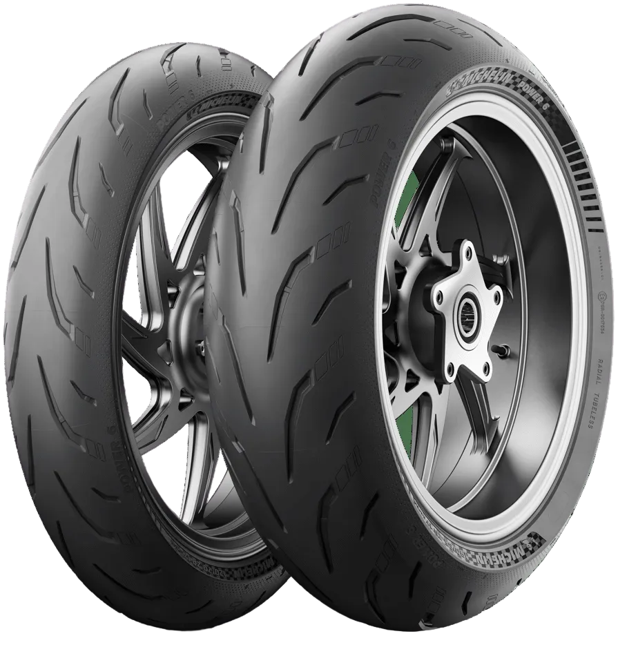 Michelin Power 6 Tire Set 120/70 & 190/55 | Sport Motorcycle Tires ...