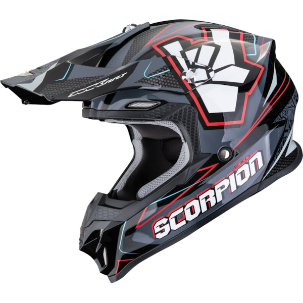 Scorpion VX-16 Evo Air Off-Road Helmet Black | Motocross & Desert ...